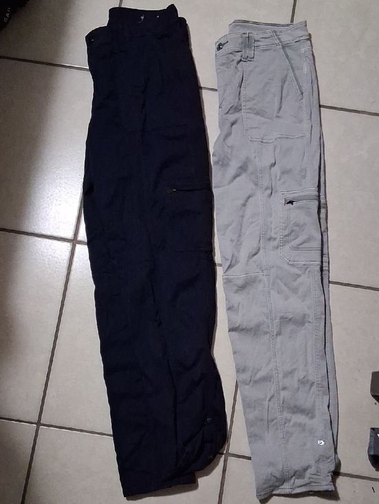 Chico's | Pants & Jumpsuits | Chicos 2 Pair Womens Cargo Pants In Black ...